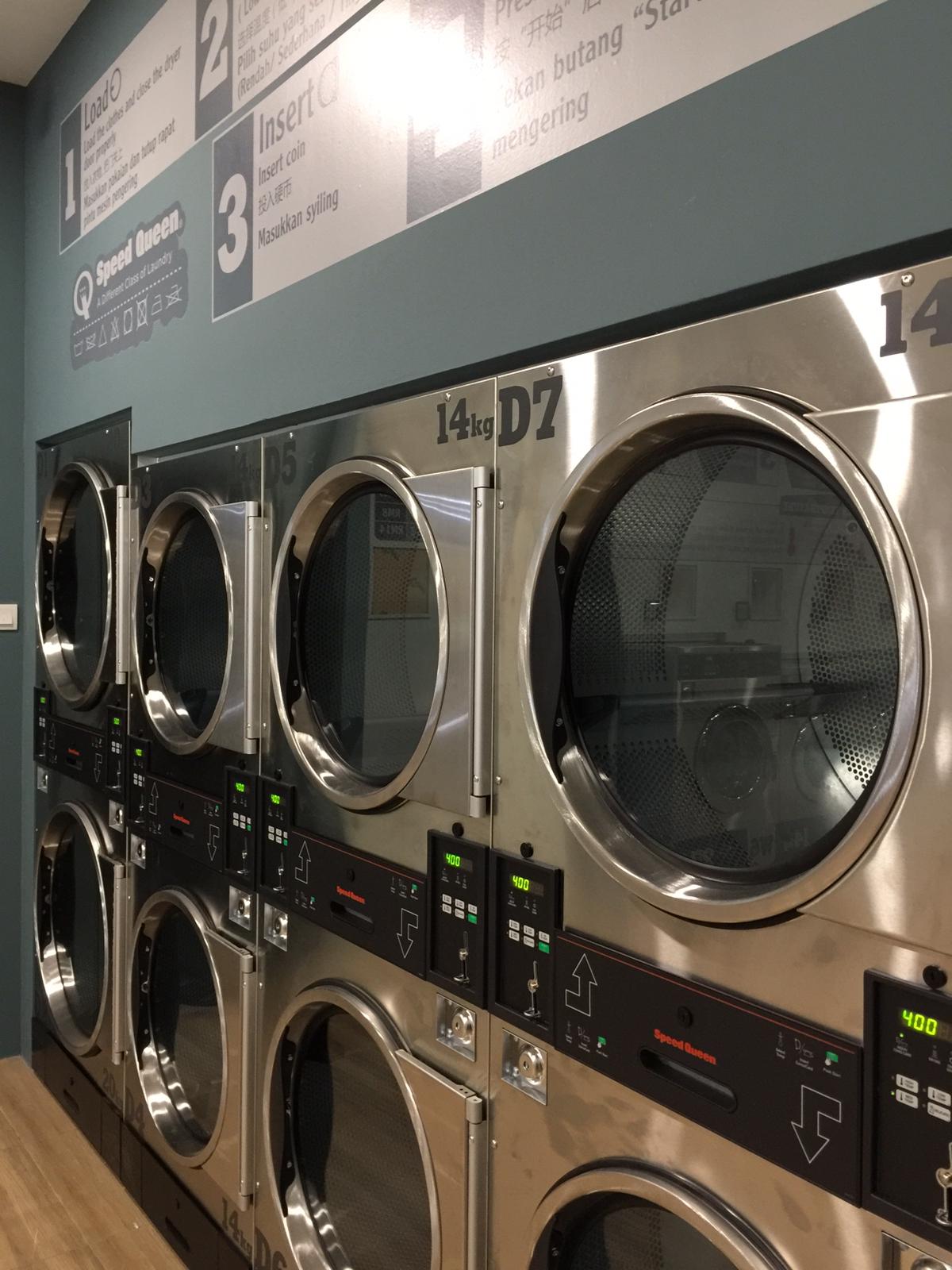Coin Operated Laundry Shop in Kulai | Jit Kin Laundry Setup